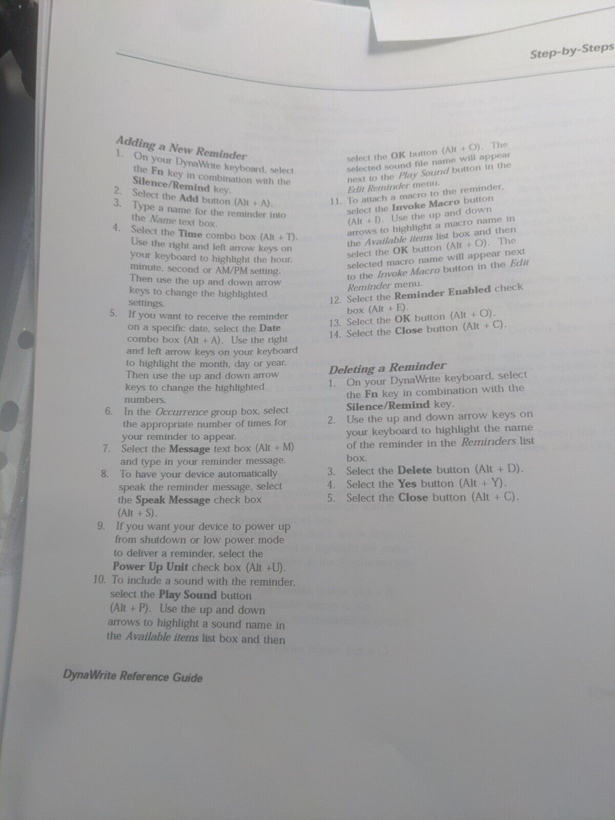 DynaVox Dynawrite Lightwriter Device - Complete with USB Function Keyb ...